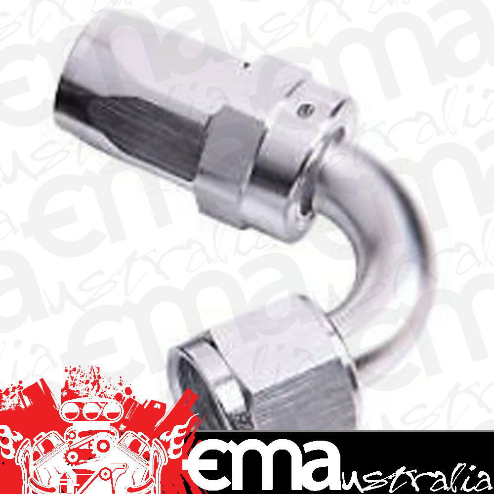 Aeroflow AF104-04S -4AN Taper Series 120 Degree Hose End Silver | eBay