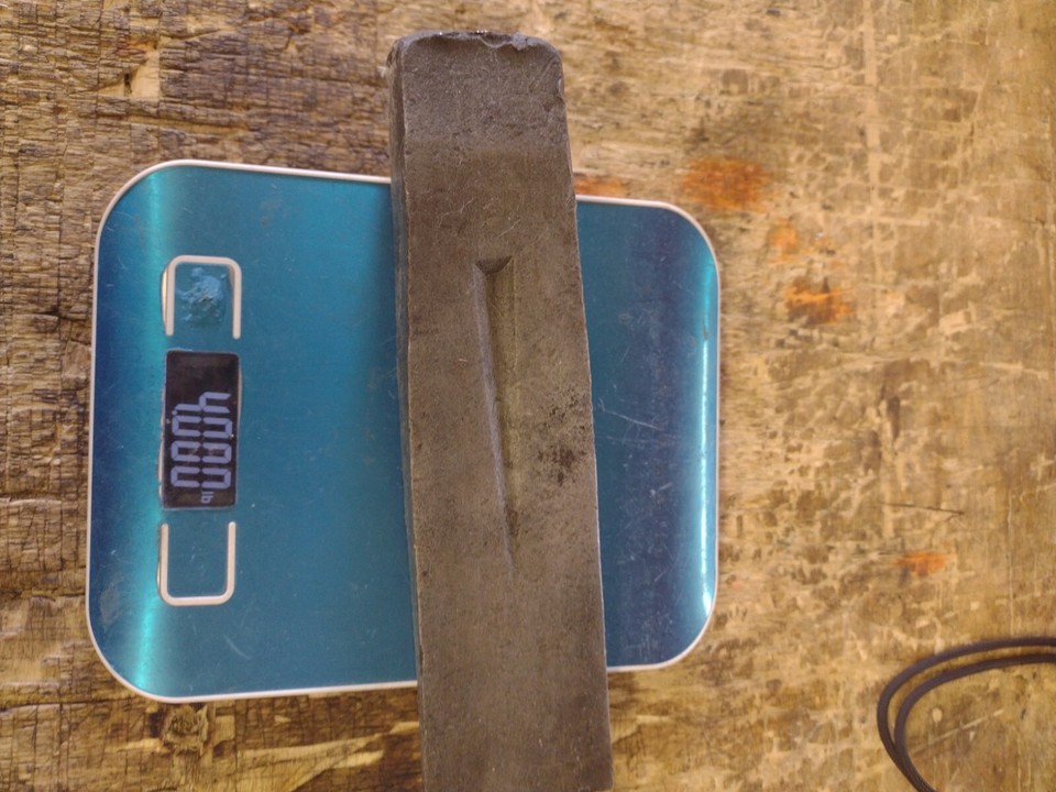 Vtg. Warren-Teed Steel Wood Splitting Wedge 4 lb Logging Tool Firewood ...