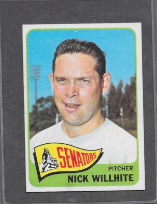 1965 Topps Baseball #284 Nick Willhite EXMT *0284C | eBay