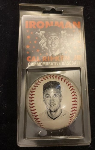 CAL RIPKEN JR Ironman Commemorative Baseball MLB Fotoball Memorabilia ...