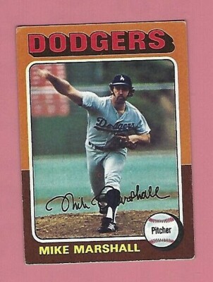 1975 TOPPS MIKE MARSHALL BASEBALL CARD #330 | eBay