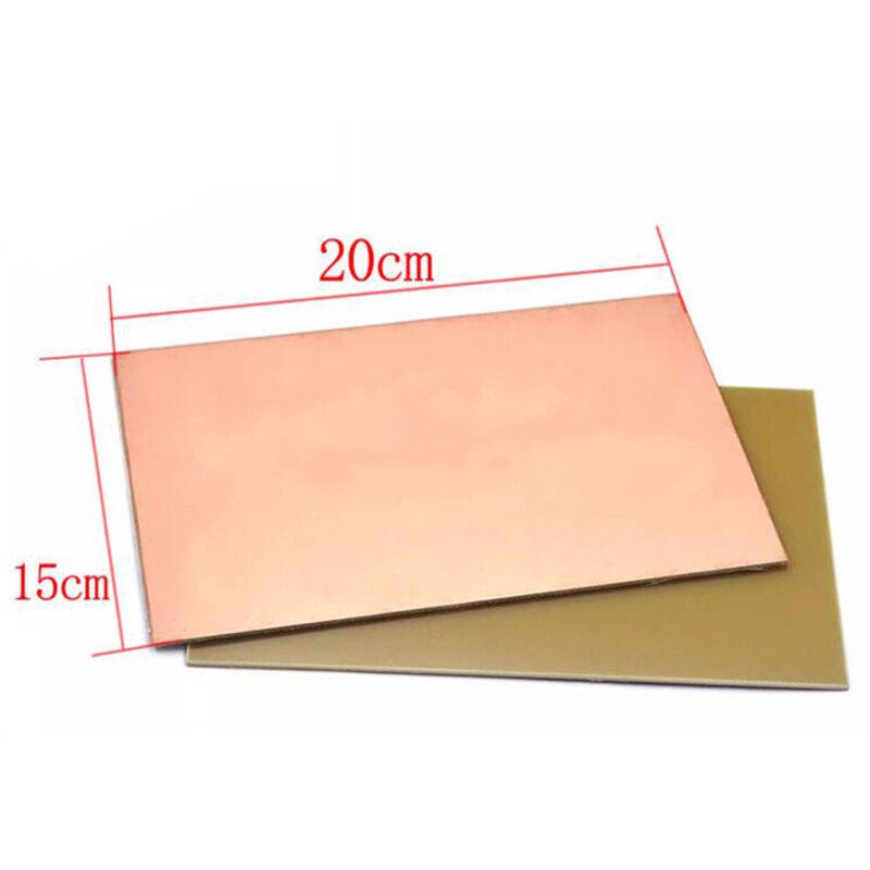 Single/Double Sided Copper Clad Board Laminate 7x10cm-20x30cm PCB ...