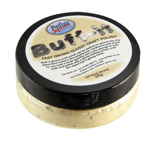Pinflair Buff it craft polish -Antique Silver- FREE P&P | eBay