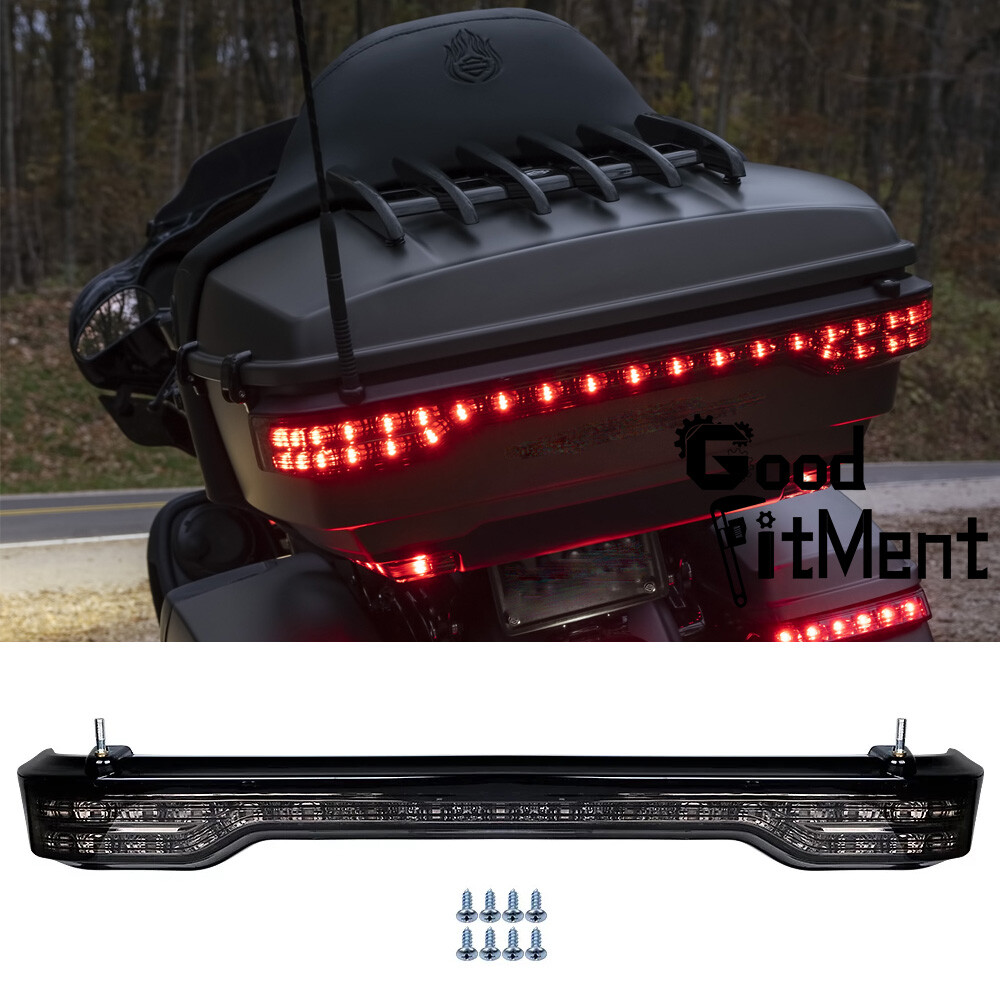 For Harley Touring 2014-2023 King Tour Pack Pak LED Brake Trunk Tail ...