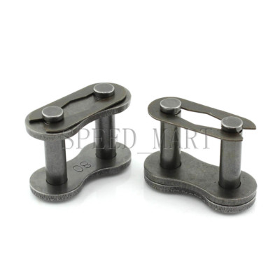 2 PCS 16A-1 Chain Connector 25.4mm Pitch for 1" #80 Roller sprocket ...