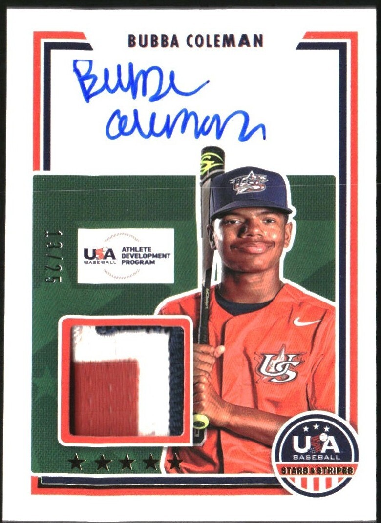 2022 Panini USA Baseball Stars & Stripes - Stars & Stripes Signatures ...