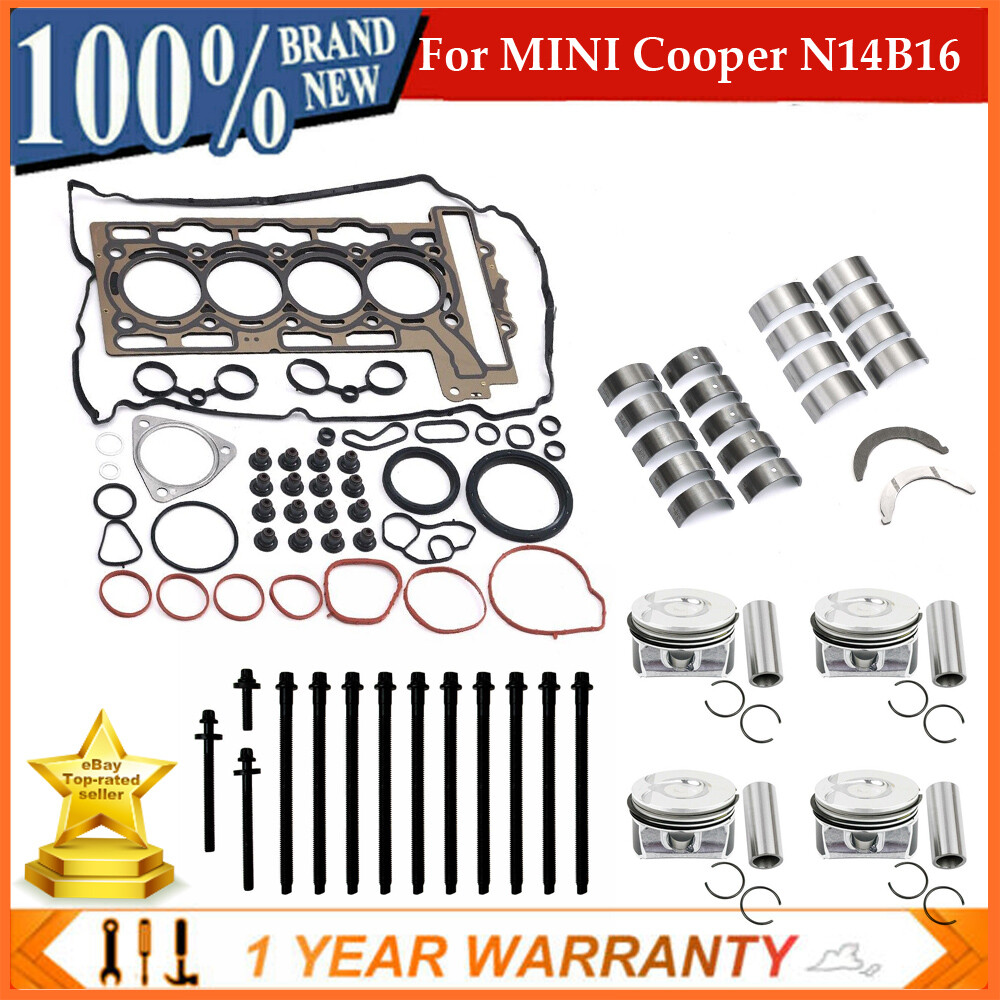 N14 1.6T Engine Overhaul Rebuild Kit For Mini Cooper S JCW R55 R56 R57 ...