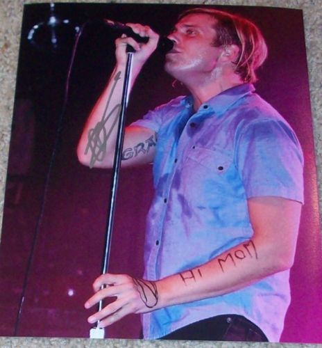 AARON BRUNO SIGNED AUTOGRAPH AWOLNATION LEAD SINGER 8x10 PHOTO w/EXACT ...