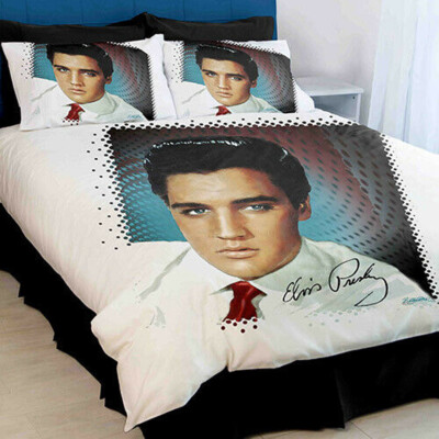 Elvis Presley Single Bed Quilt Cover Set – Iconic Rock & Roll Design | eBay