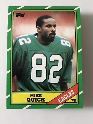 1986 TOPPS MIKE QUICK #271 PHILADELPHIA EAGLES FOOTBALL CARD | eBay