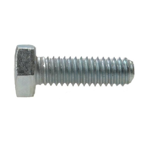 3/8" x 16 TPI x 1-1/4" (FT) UNC Coarse Hex Set Screw Bolt High Tensile ...