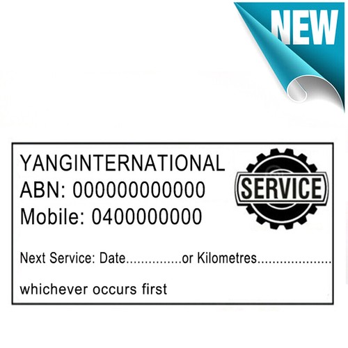 S014 Garage Mechanics Rubber Flash Stamp Self Inking Excellent Service ...