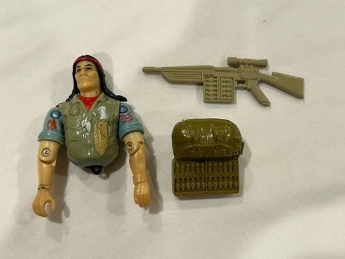 GI Joe ARAH 1984 Spirit v1 Torso Backpack Gun Only - FOR PARTS - Hasbro ...
