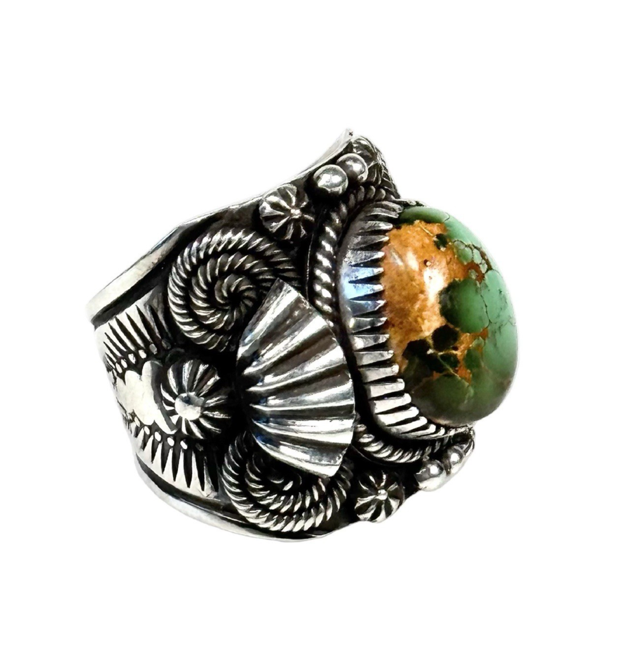 Delbert Gordon Sterling Ring Size 12 ~ Signed | eBay