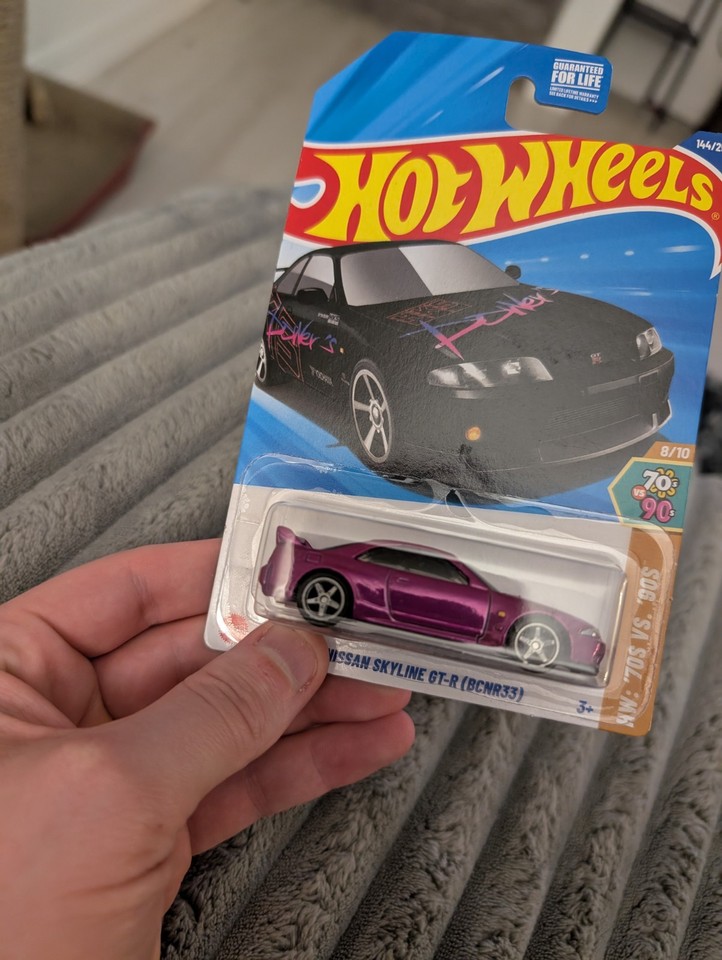 Hot Wheels Nissan Skyline GTR R33 Super Custom Treasure Hunt ...
