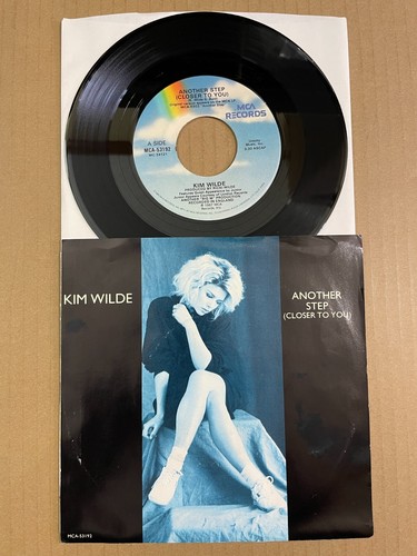 KIM WILDE Another Step (Closer To You) / Hold Back 45 + PS MCA-53192 ...