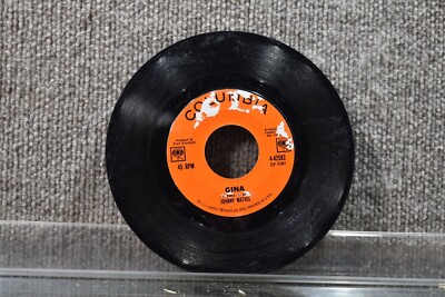 Johnny Mathis "Gina" Columbia 1962 | eBay