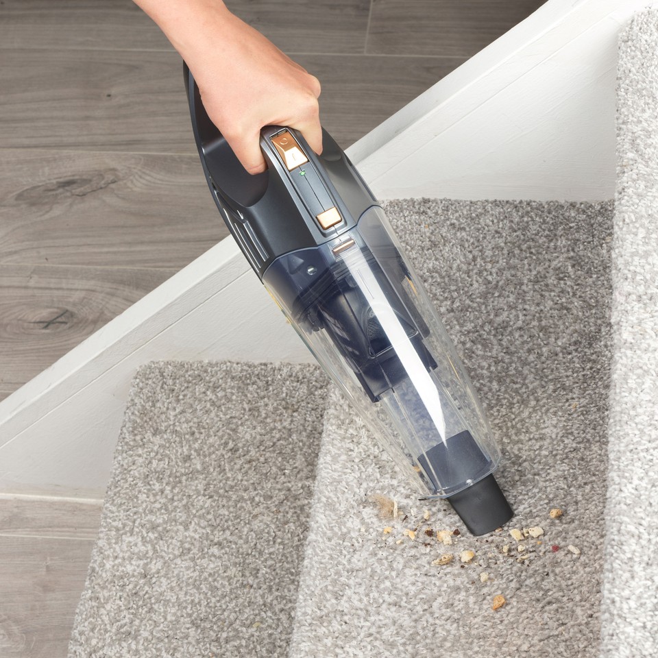 Beldray Handheld Cordless Vacuum Wet & Dry Vacuum Cleaner 7.4 V Copper ...