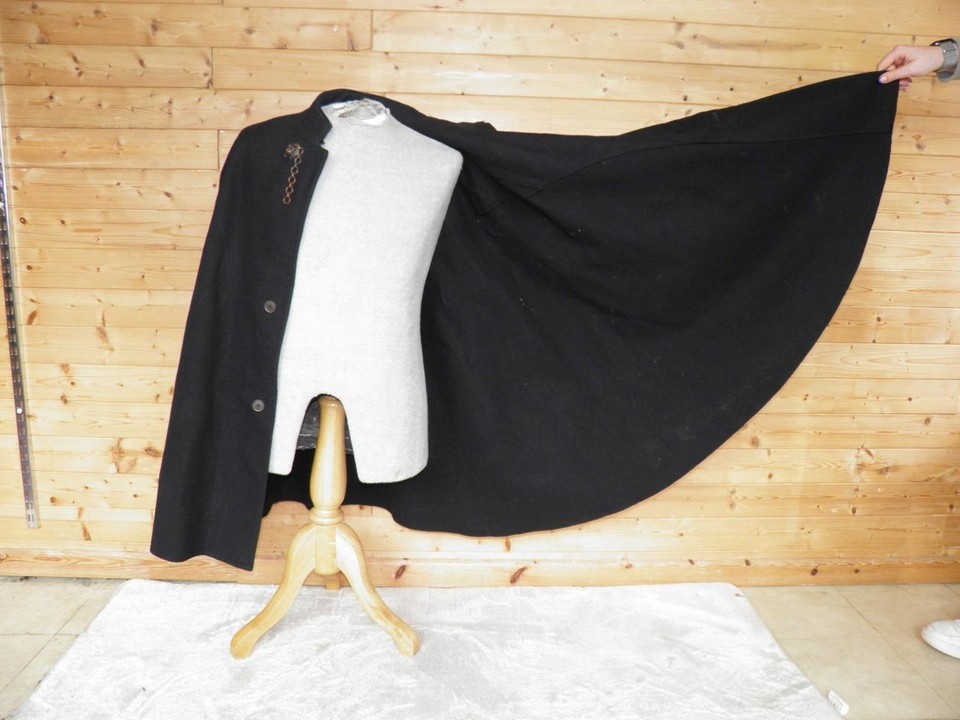 Vintage Black British Police Officers Wool Cape | eBay