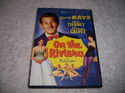 On the Riviera DVD Danny Kaye Gene Tierney Corinne Calvet 24543438885| eBay
