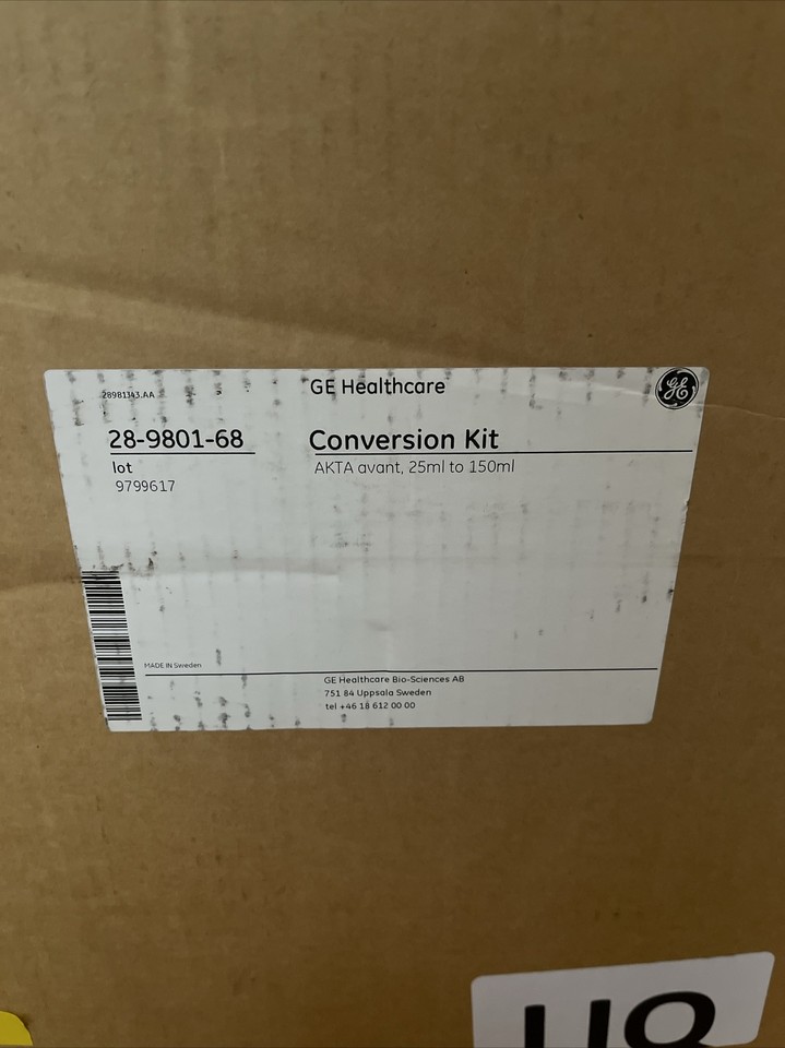 BRAND NEW GE Cytiva AKTA Avant Conversion Kit 25-150 FPLC 28-9801-68 ...
