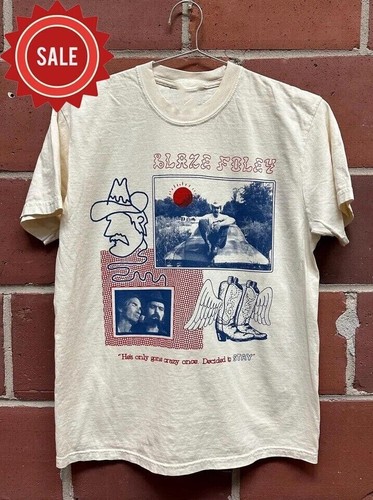 Vintage Blaze Foley fan art Sand Shirt Unisex Concert S to 5XL BO138 | eBay