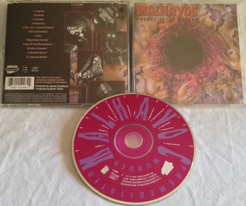 Malhavoc - Premeditated Murder CD ORG METAL BLADE razor skrew godflesh ...