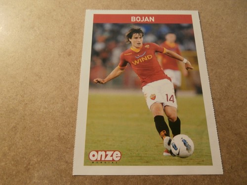 BOJAN (AS ROMA), RARE 2011 FOOTBALL ROOKIE CARD ONZE MONDIAL (JT29) | eBay
