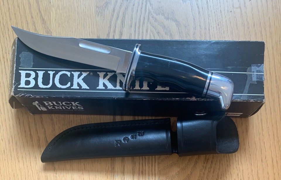 RARE BUCK FACTORY EXPERIMENTAL 119 KNIFE NEVER USED IN BOX 625 MADE ...