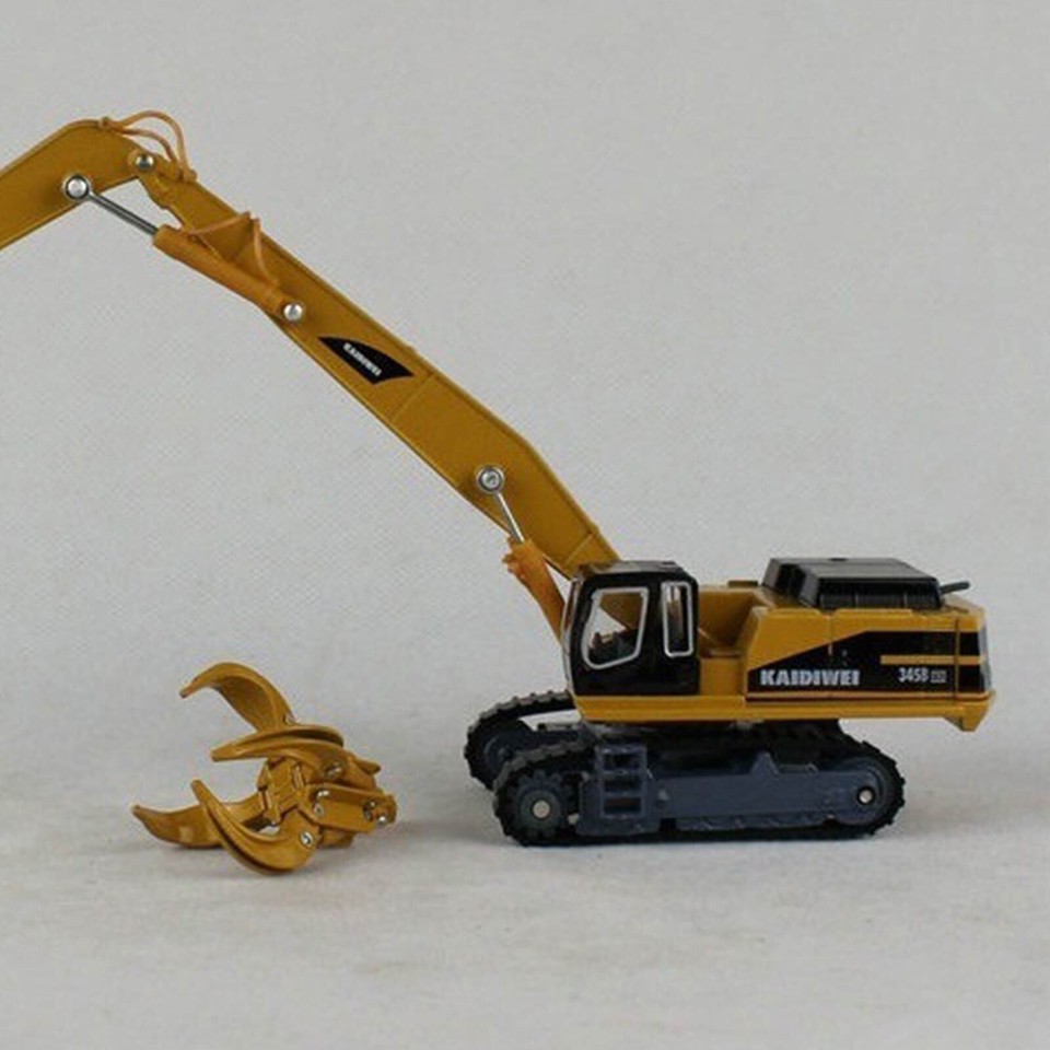 1/87 Grab & Magnet Attachment Crane Construction Equipment Diecast ...
