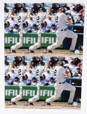 ANDY PHILLIPS AUTOGRAPHED NY YANKEES 8x10 JSA PHOTO INSCRIBED "1st AB ...