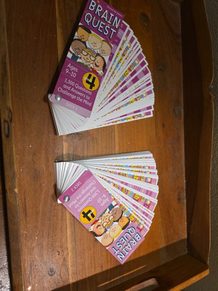 Brain Quest Grade 4 1500 Questions Ages 9-10 Questions To Challenge The ...