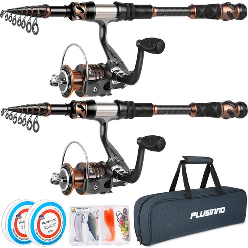 Fishing Rod and Reel Combos, Toray 24-Ton Carbon Matrix Telescopic ...