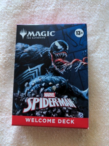 MTG Venom Welcome Deck - SDCC 2025 Magic The Gathering x Spider Man New ...