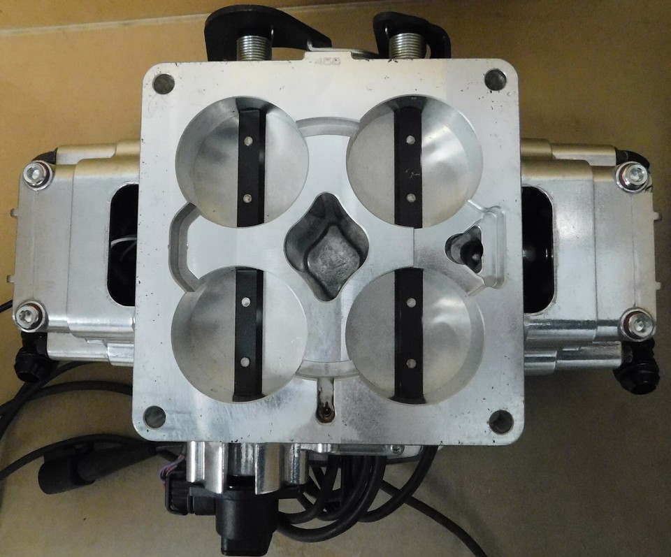 Holley Sniper 90038 Throttle Body, Aluminum, 4500 FLG, 1440CFM, 800HP ...