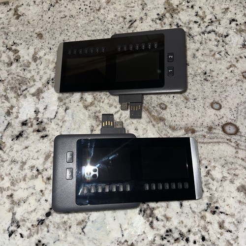 2 Used CISCO CP-8800-A-KEM - Audio 28-Button KEM, Key Expansion Module ...