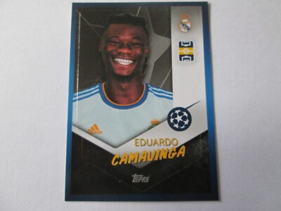 Sticker TOPPS CHAMPIONS LEAGUE 2021 - 2022 - N° 315 EDOUARDO CAMAVINGA ...