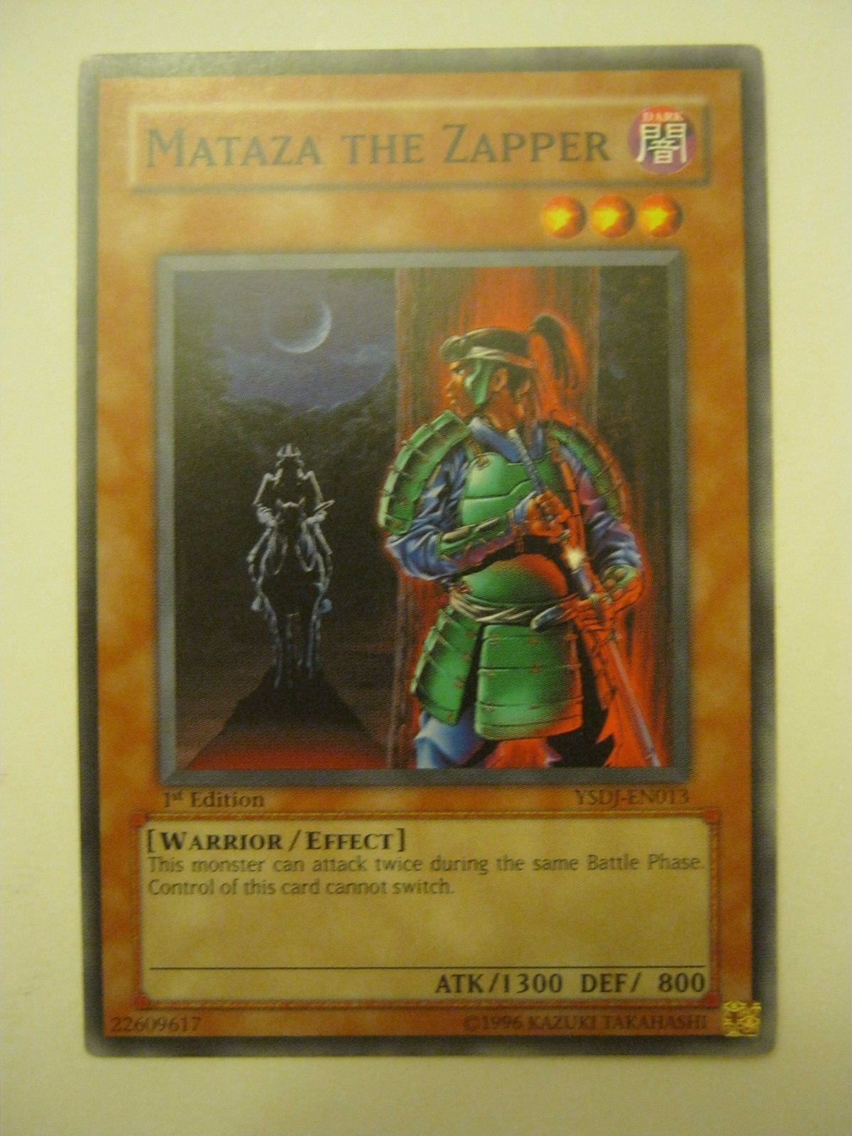 (x1) Mataza The Zapper YSDJ-EN013 Dark Card Yu-Gi-Oh (JB-62) | eBay