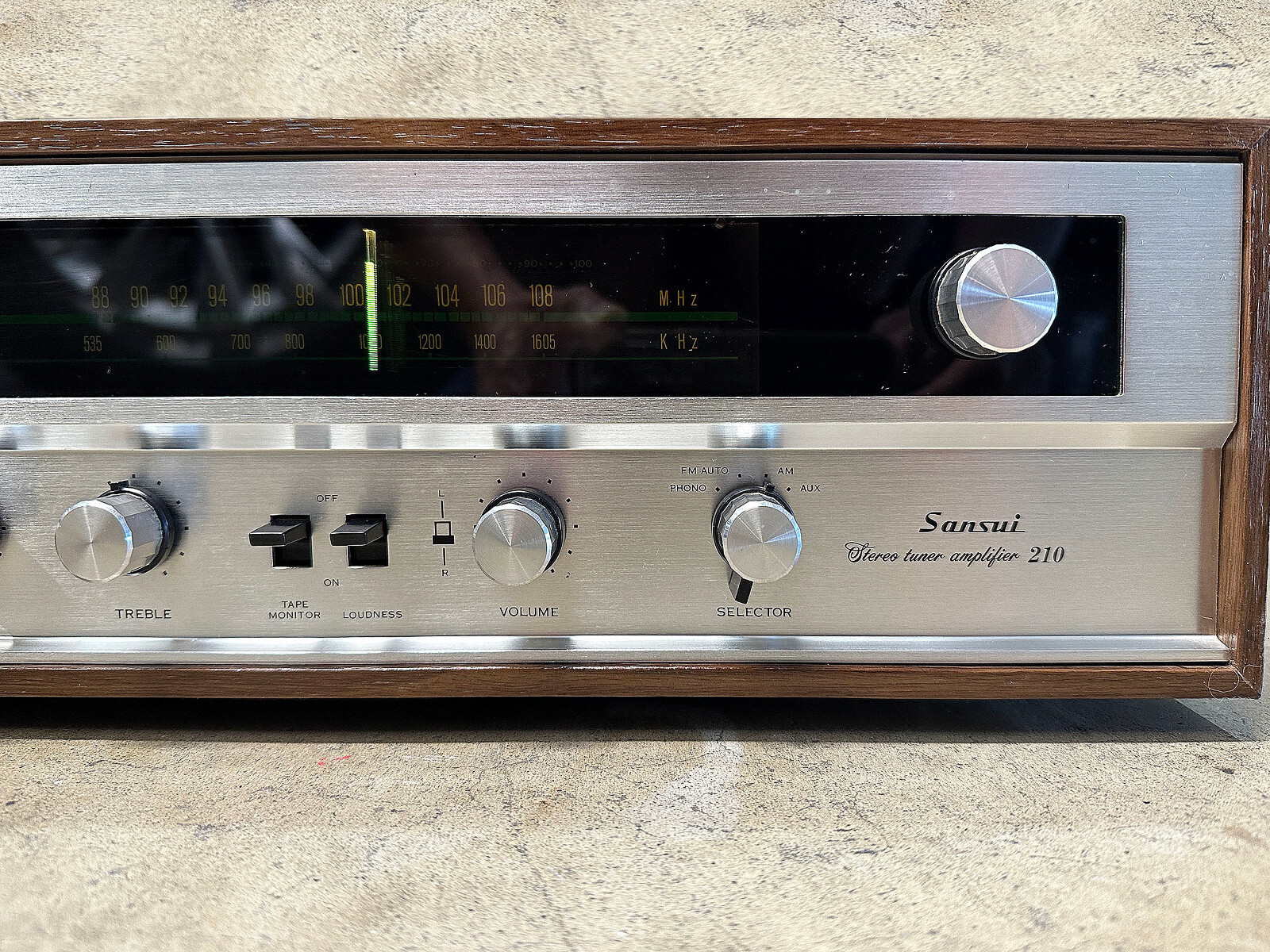 Sansui 210 AM/FM Stereo Pure Analog Vintage Receiver/Amplifier 30-Day ...