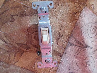 NEW Cooper 1301-7V Ivory Wall Toggle Light Switch *FREE SHIPPING* | eBay