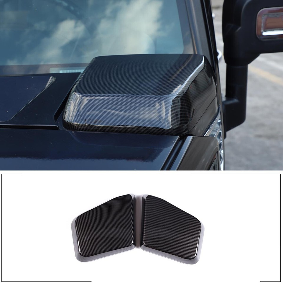 Fit For HUMMER 03-09 H2 Front Hood Side Air Intake Vents Cover Trim | eBay