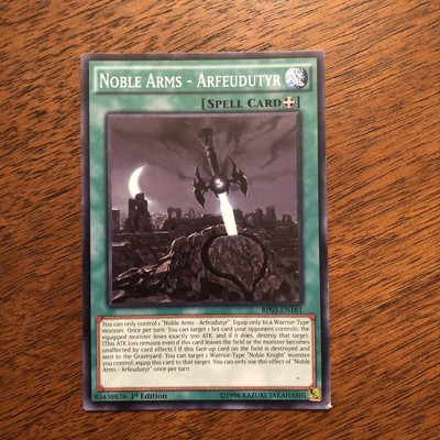 Yu-Gi-Oh! TCG Noble Arms - Arfeudutyr Battle Pack 3: Monster League ...