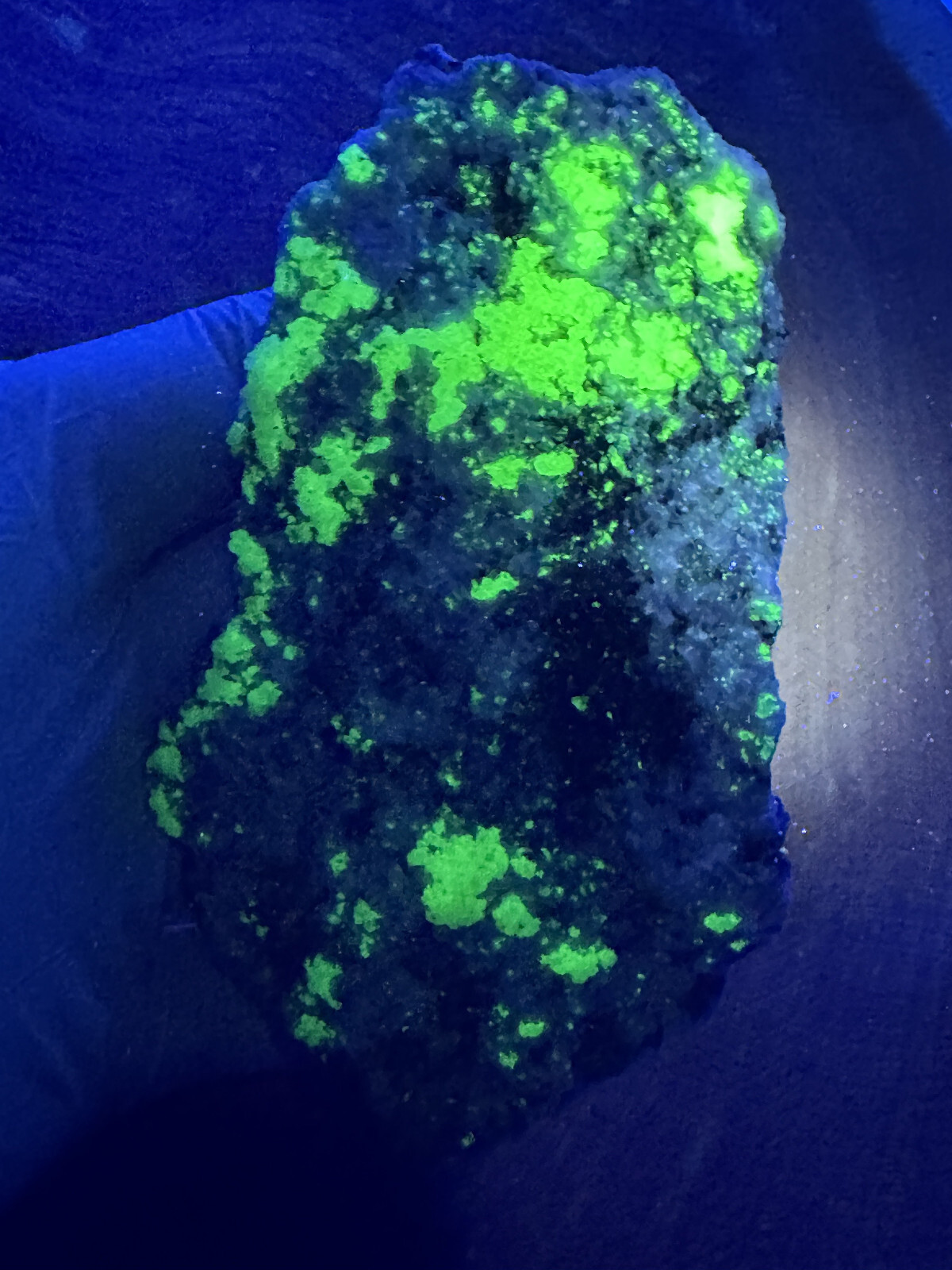 HIGHLY FLUORESCENT_Rare Hyalite Opal Specimen from Chalk Mtn., Spruce ...