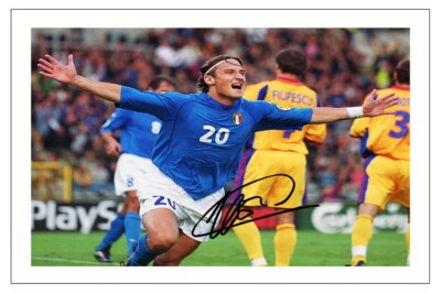FRANCESCO TOTTI ITALY AUTOGRAPH SIGNED PHOTO PRINT SOCCER | eBay.de
