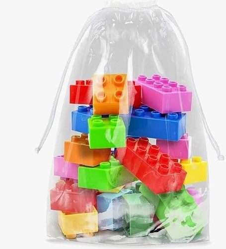 100 - 5x8 Double Drawstring Clear Poly Plastic Bags 2 MIL | eBay