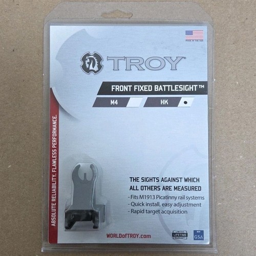 Troy Fixed Front BattleSight HK , Black | eBay