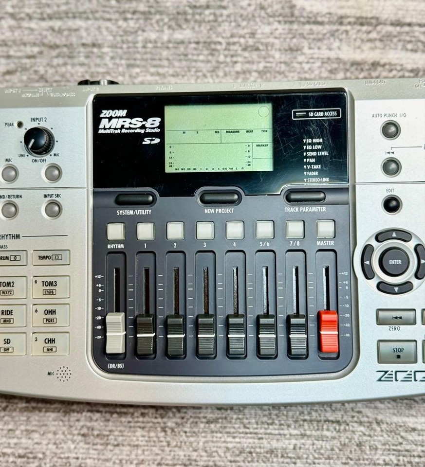 Zoom MRS-8 Multi-trak Recording Studio | eBay
