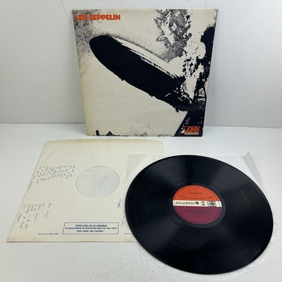 Led Zeppelin 1 Vinyl LP Record EX Copy 1969 Red Plum Label A1 B4 Matrix ...