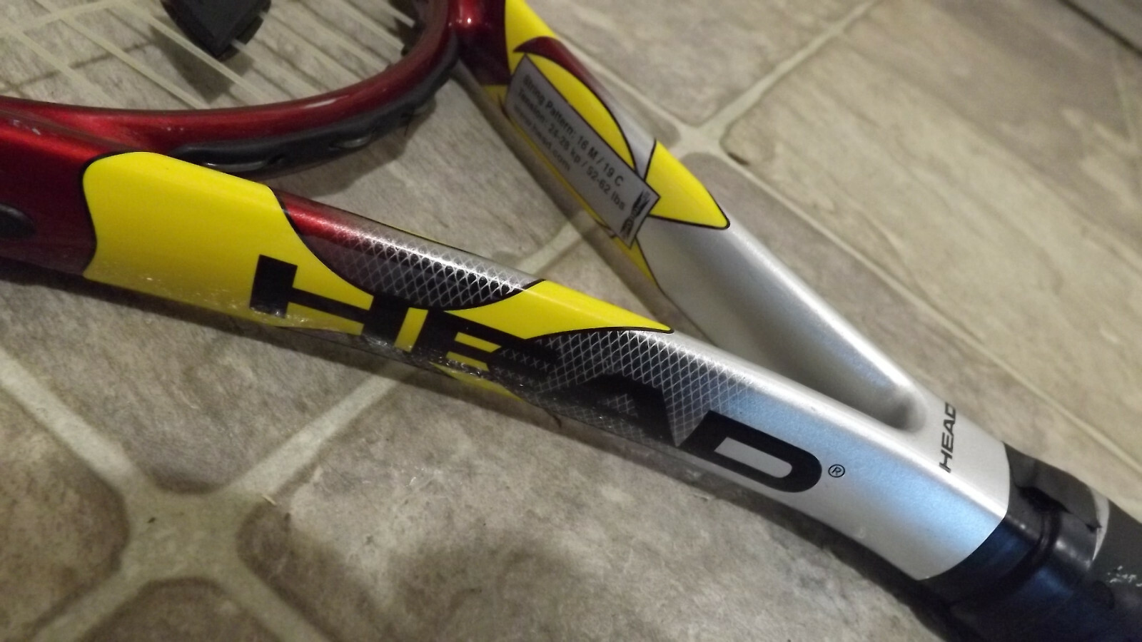 Head Titanium 3000 oversize tennis racket w/ constant beam technology 4 ...