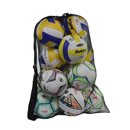 Extra Large Sport Drawstring Football Training Mesh Ball Bag Storage ...